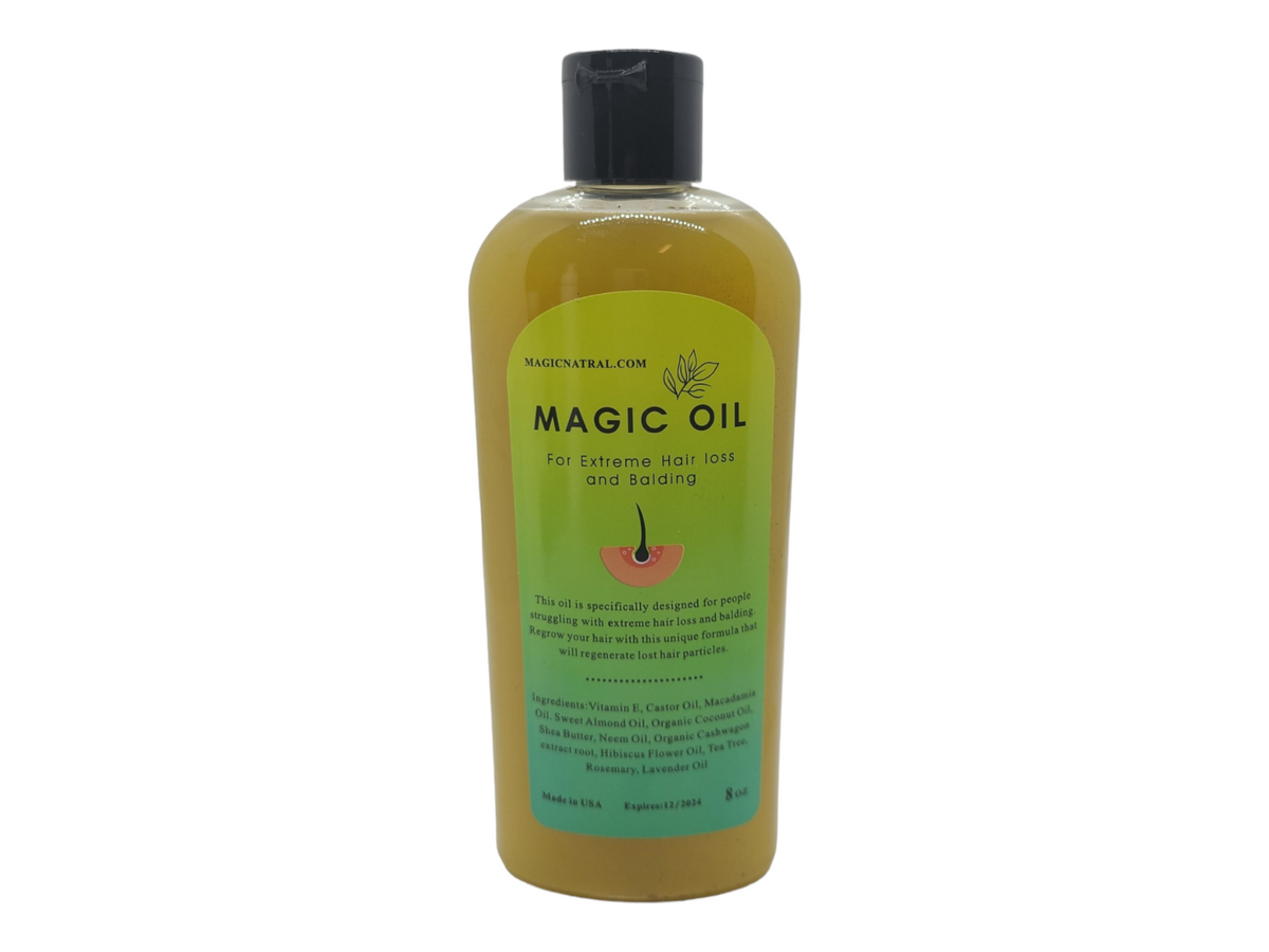Magic oil for extreme hair loss and balding – magicnatral